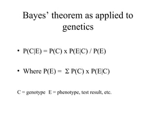 LECTURE 23 - Clinical Genetics I. ppt | PPT