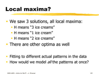 Hidden Markov Model in Natural Language Processing | PPT
