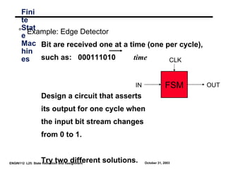 Lect25 Engin112 | PPT