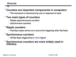 Counter | PPT | Computing | Technology & Computing