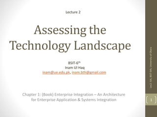 Assessing Technology Landscape | PPT