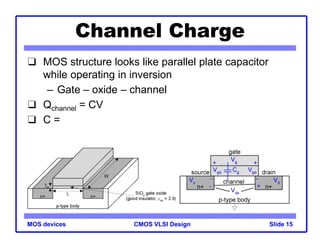 Lect 2 CMOS Transistor Theory.pptx | Physics | Science