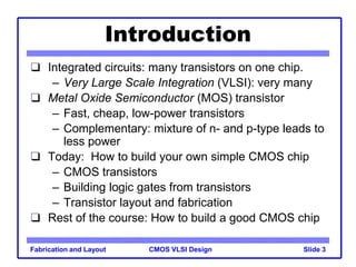 Lect 2 CMOS Transistor Theory.pptx | Physics | Science