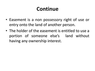 Lect_2_Easement_pptx.pptx for all the students | PPTX