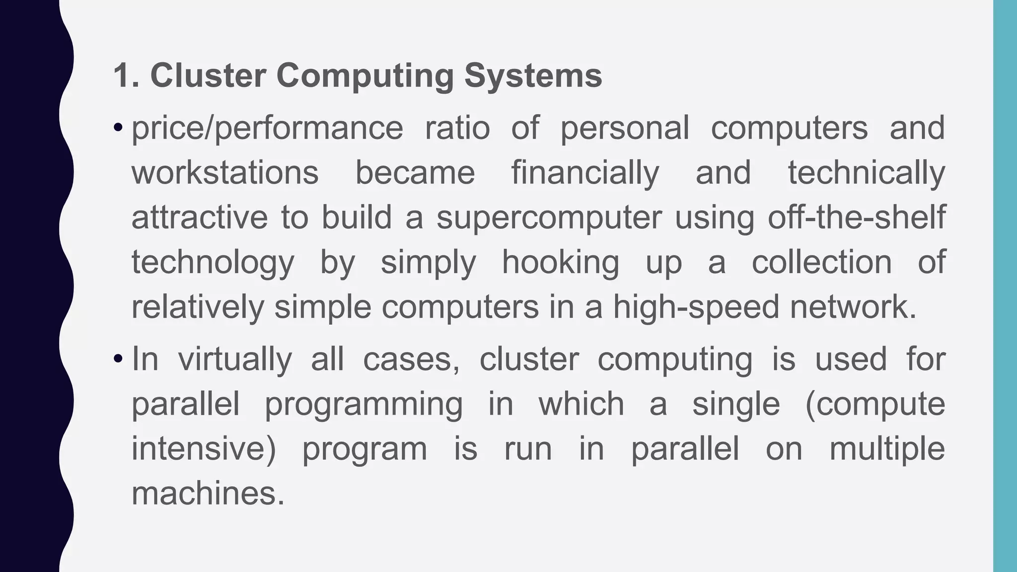 Lect 2 Types Of Distributed Systemspptx Computer Networking Computing