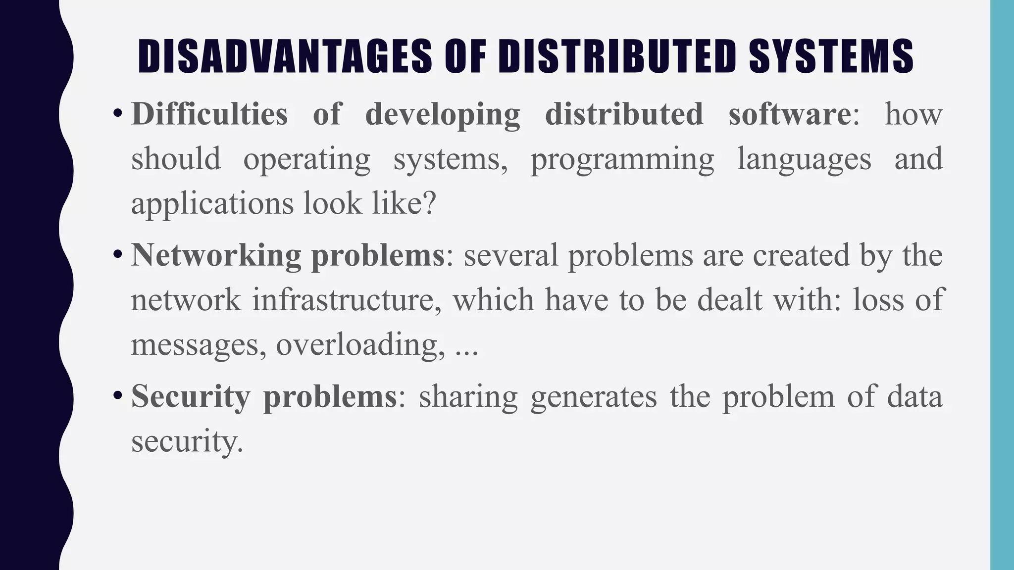 Lect 2 Types of Distributed Systems.pptx | Computer Networking | Computing