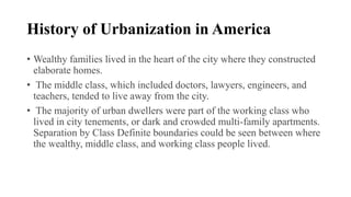 Lect 2 urbanization | PPT