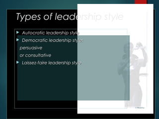 management and leadership | PPT