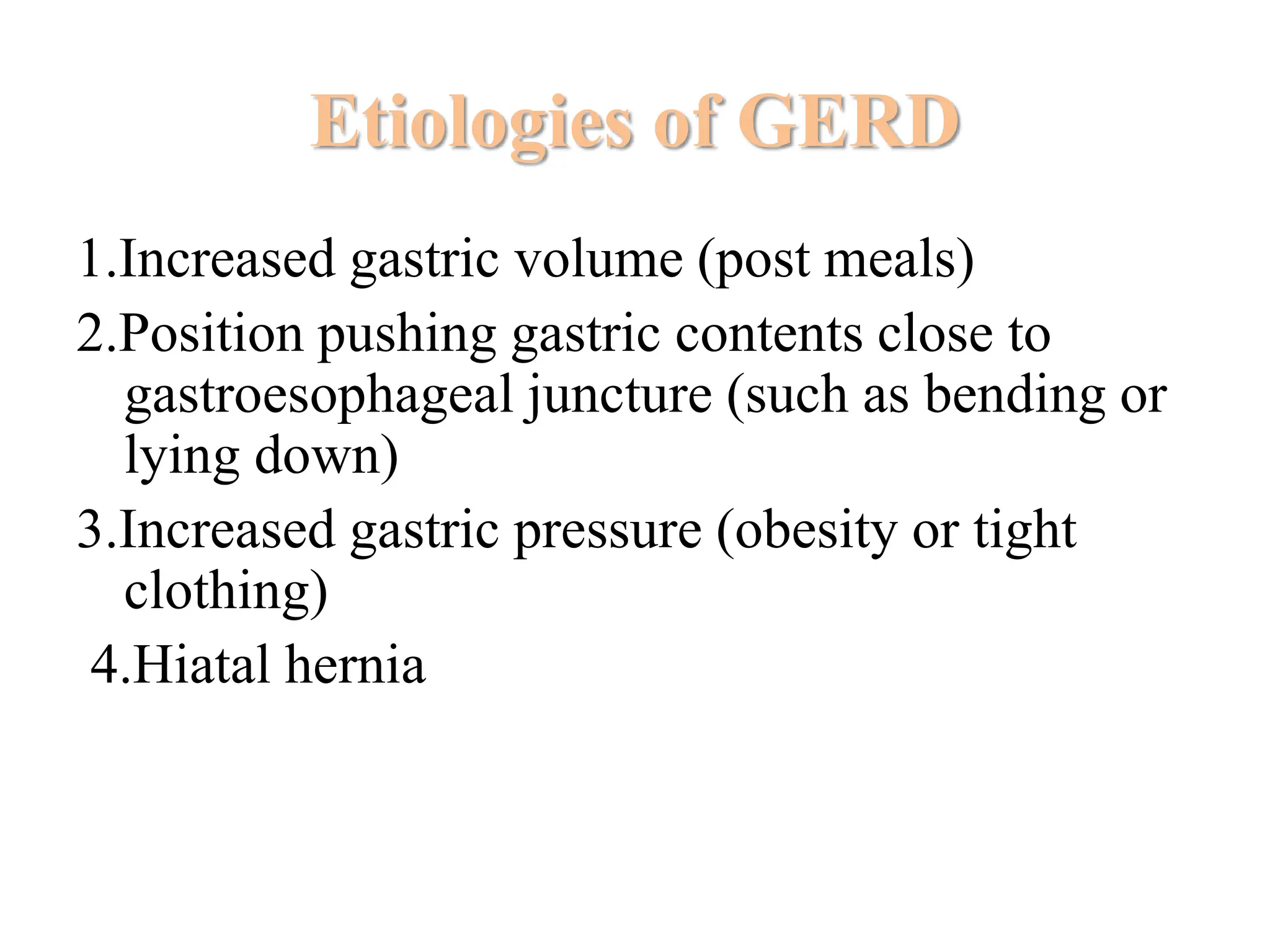 Lecture no. 3. GERD.pptx Adult Health Gastro intestinal | PPT