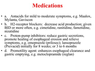 Lecture no. 3. GERD.pptx Adult Health Gastro intestinal | PPT