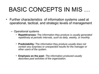 Management information system application process material.ppt