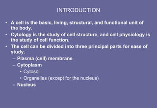 Lect 3 cell level | PPT