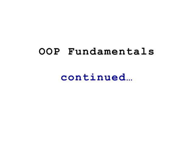 encapsulation, inheritance, overriding, overloading | PPT