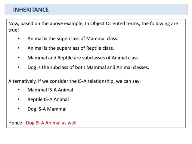 Encapsulation Inheritance Overriding Overloading Ppt 
