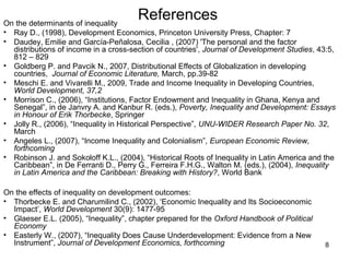 Lect 3 rev - determinants and consequences of inequality copy-1 | PPT