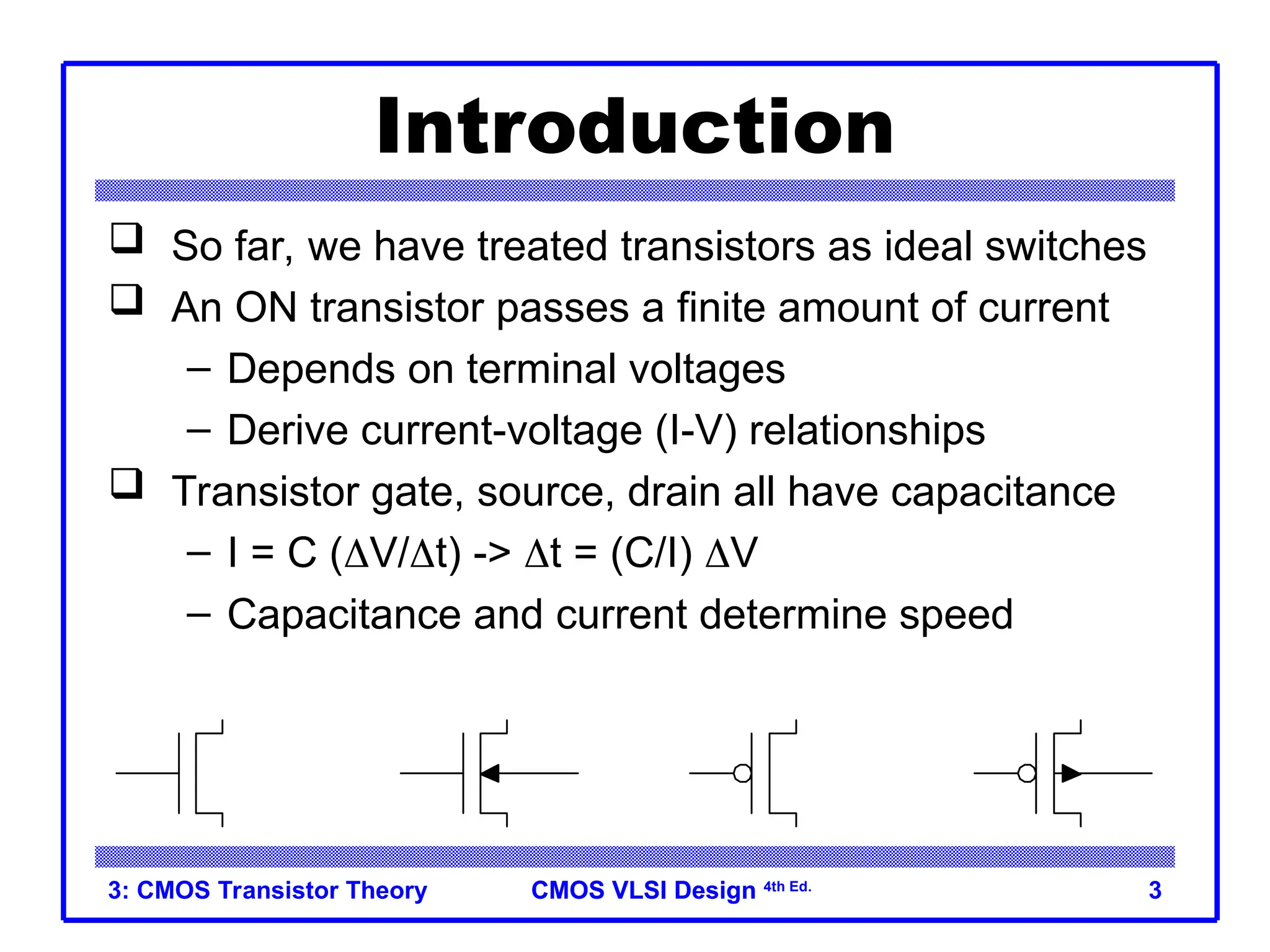 Cmos Vlsi Design Transistor Theory Lect3 Transistorsppt