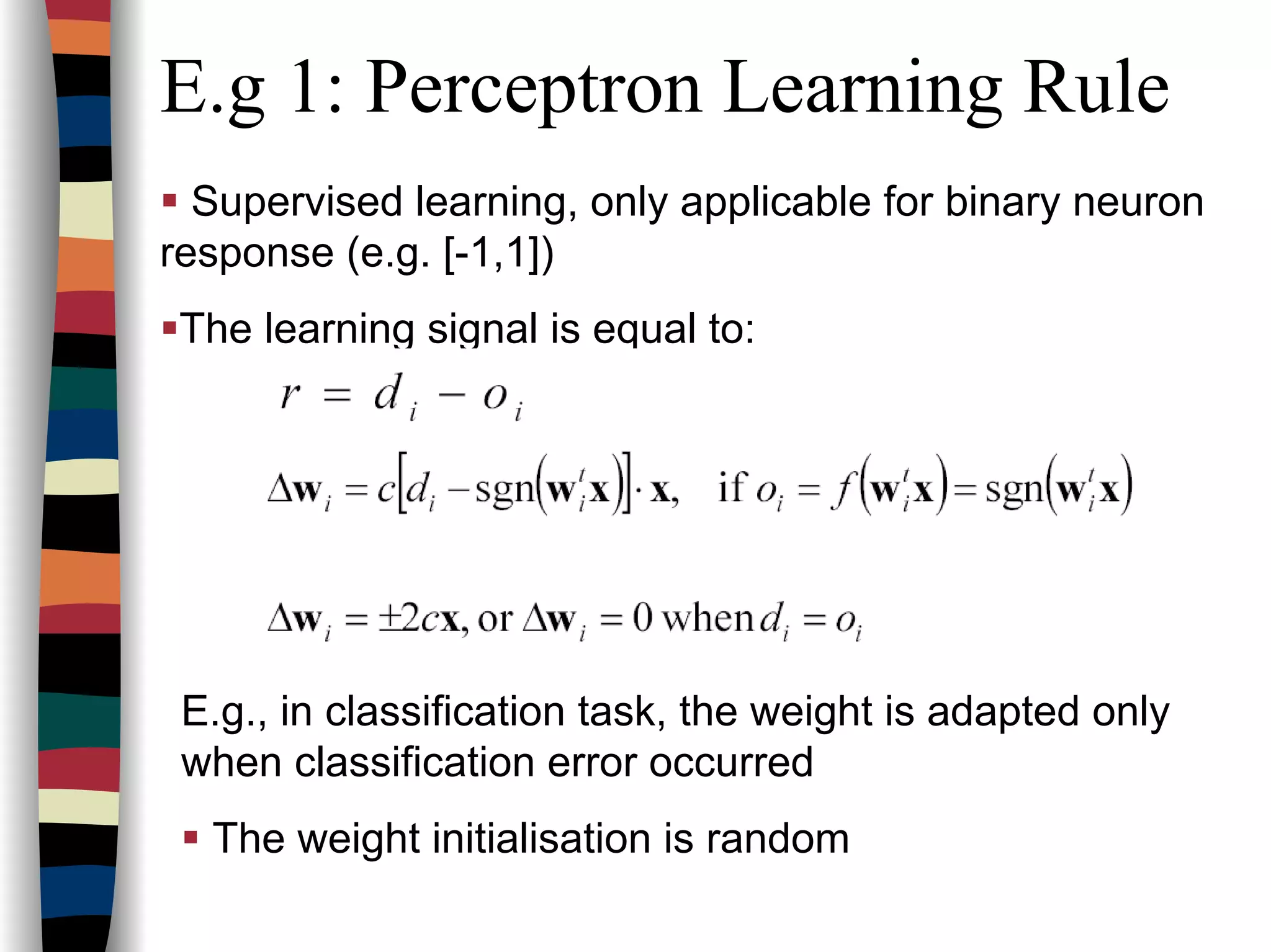 Artificial Neural Networks Lect3: Neural Network Learning rules | PDF | Web Development | Internet