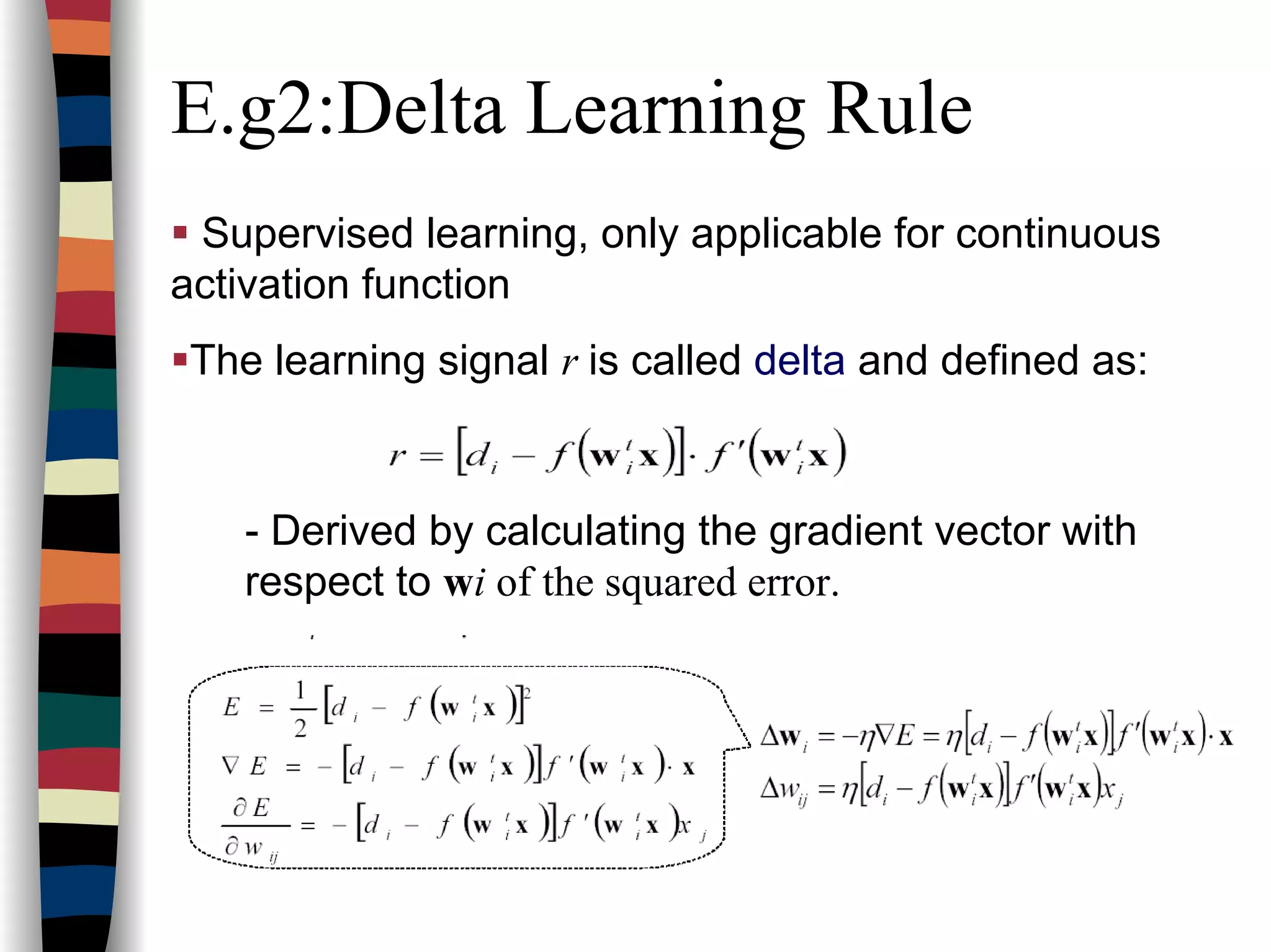 Artificial Neural Networks Lect3: Neural Network Learning rules | PDF | Web Development | Internet