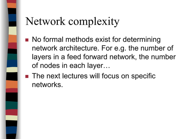 Artificial Neural Networks Lect3: Neural Network Learning rules