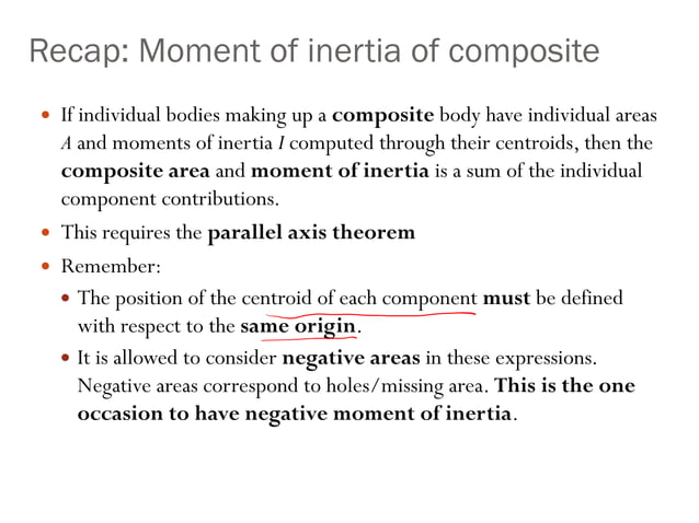 Lecture Notes About Moment of Inertia and Radius of gyration | PDF