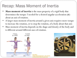 Lecture Notes About Moment of Inertia and Radius of gyration | PDF
