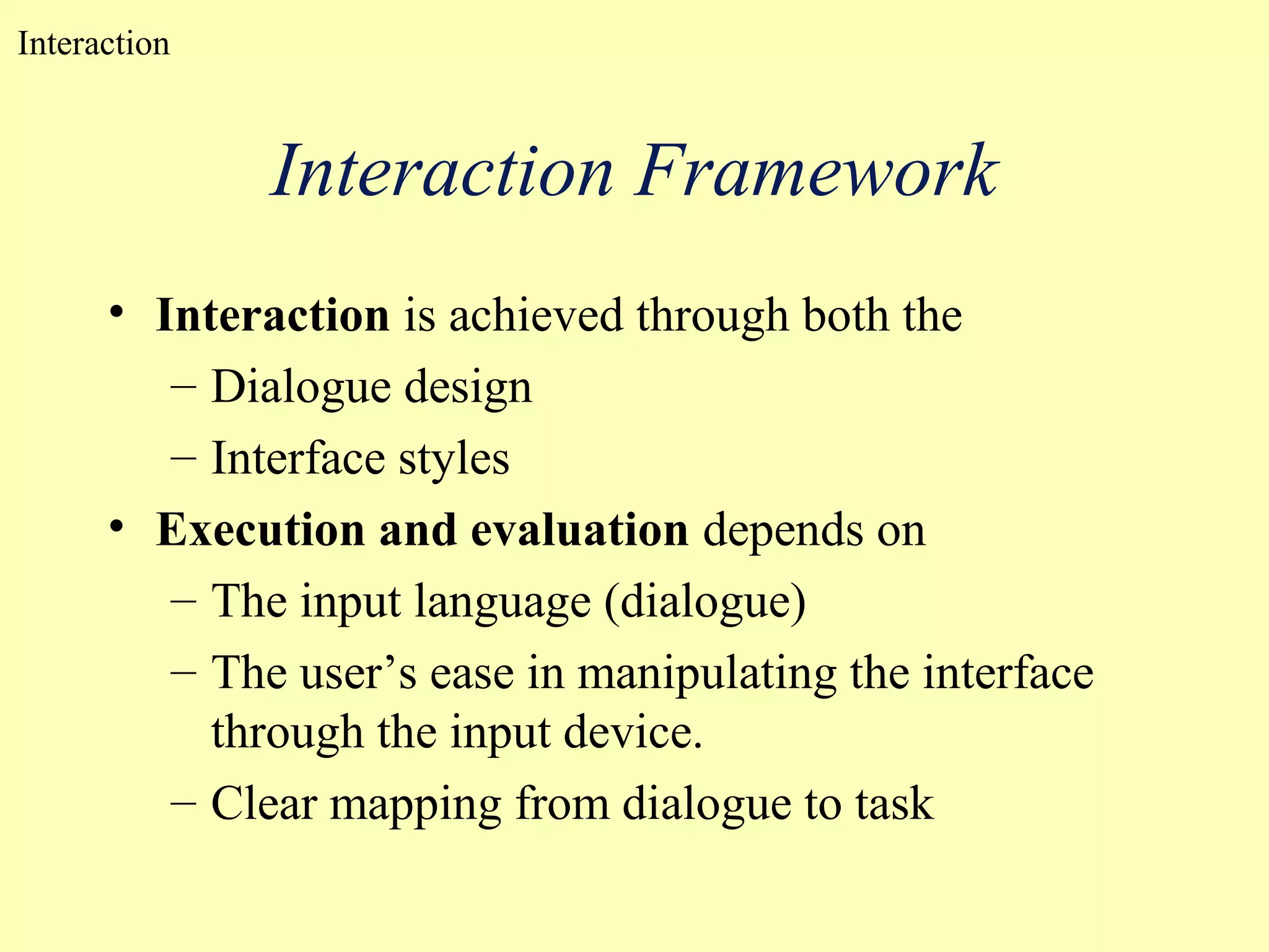interaction norman model in Human Computer Interaction(HCI) | PPT