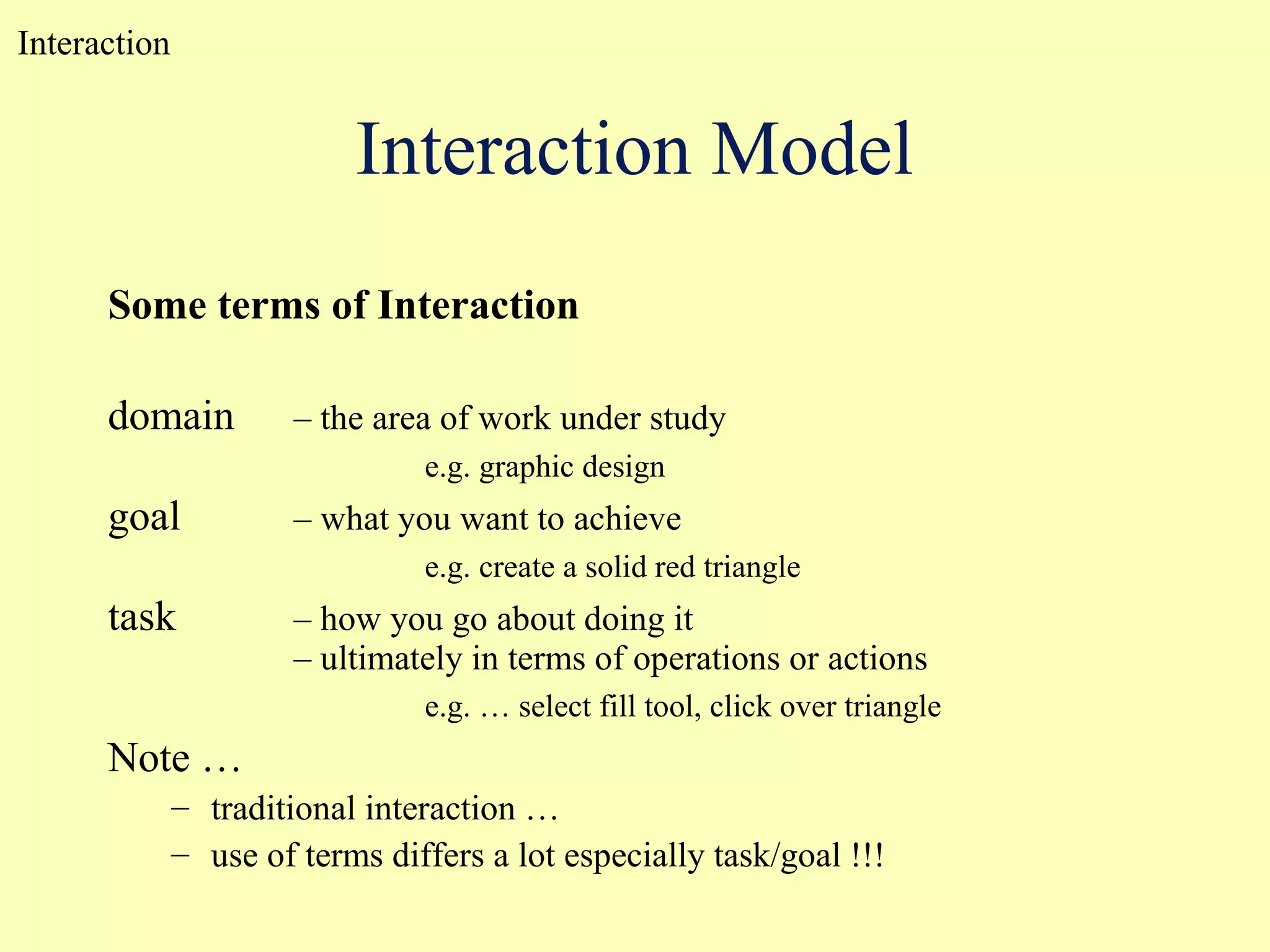 interaction norman model in Human Computer Interaction(HCI) | PPT