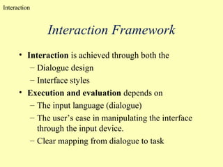 interaction norman model in Human Computer Interaction(HCI) | PPT