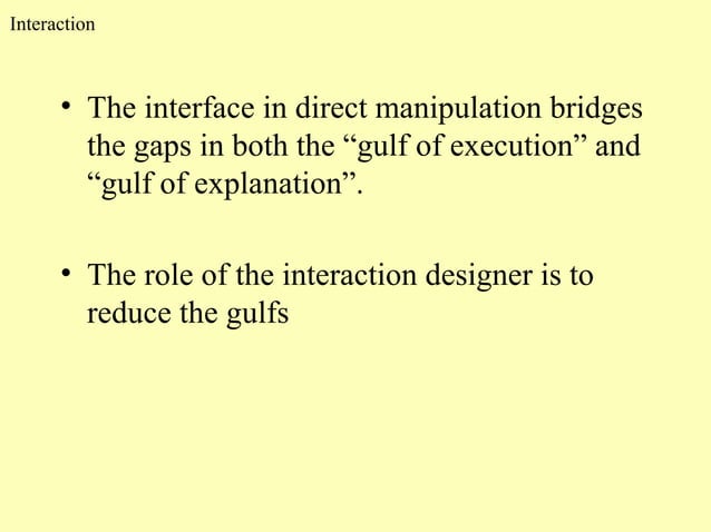 interaction norman model in Human Computer Interaction(HCI) | PPT