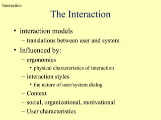 interaction norman model in Human Computer Interaction(HCI) | PPT