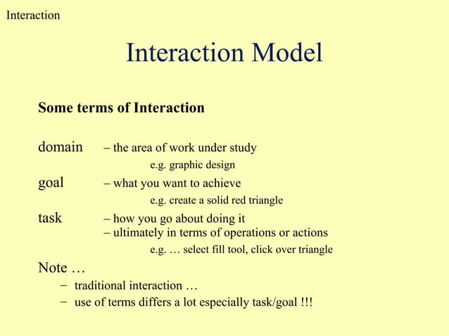 interaction norman model in Human Computer Interaction(HCI) | PPT