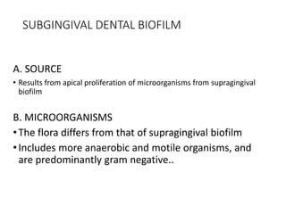LECT 3 DENTAL PLAQUE DEFINITION AND AETIOLOGY .pptx