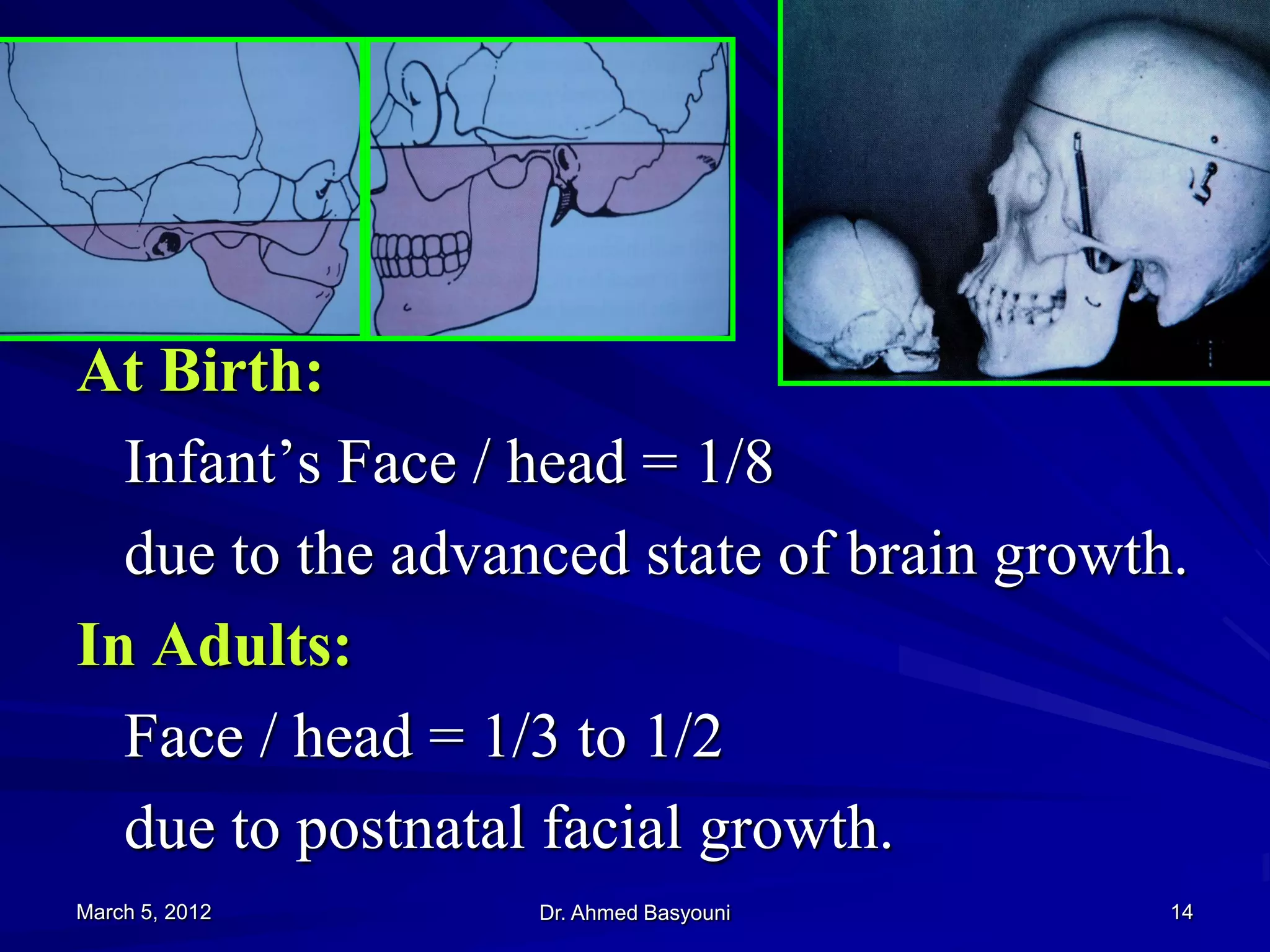 Growth and Development of Craniofacial Complex I | PDF
