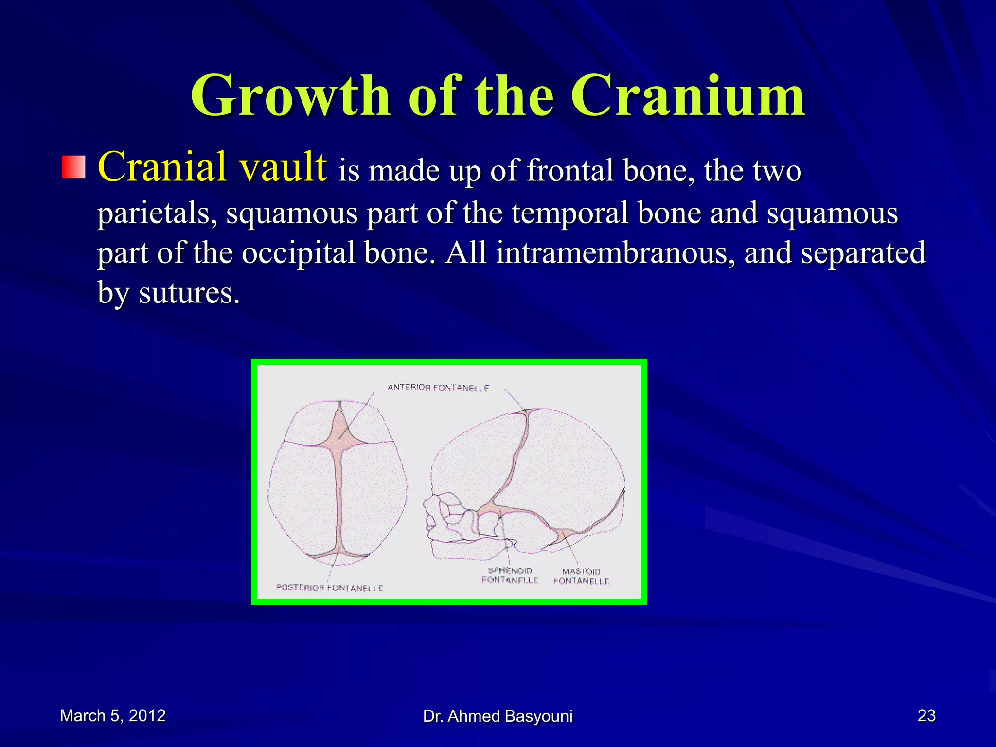 Growth and Development of Craniofacial Complex I | PDF