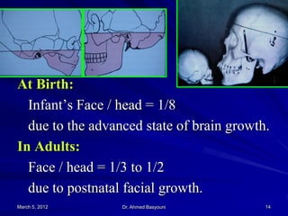Growth and Development of Craniofacial Complex I | PDF
