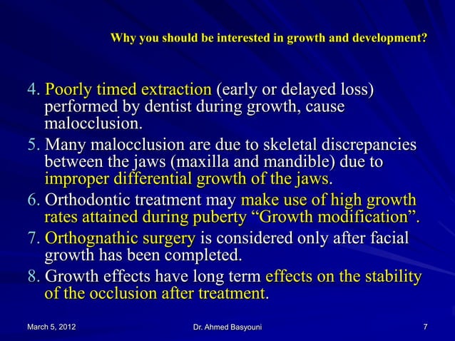Growth and Development of Craniofacial Complex I | PDF | Bone and Joint ...