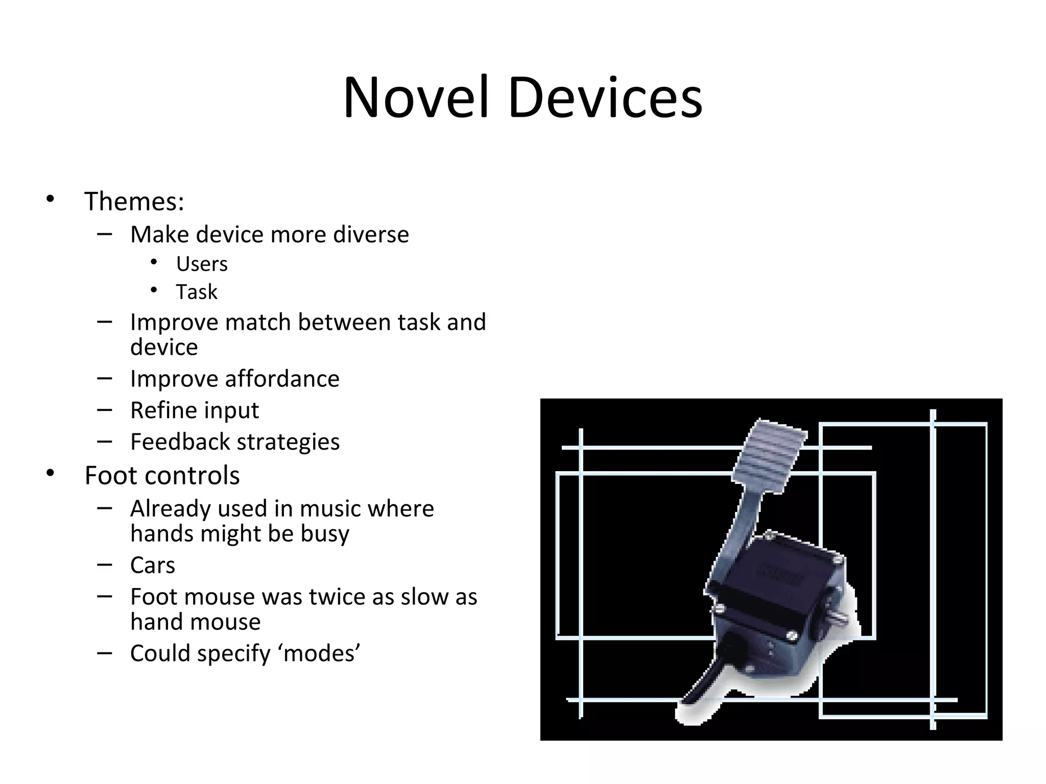 Interaction devices in human Computer Interface(Human Computer interface tutorials)- 2014-2015 | PPT