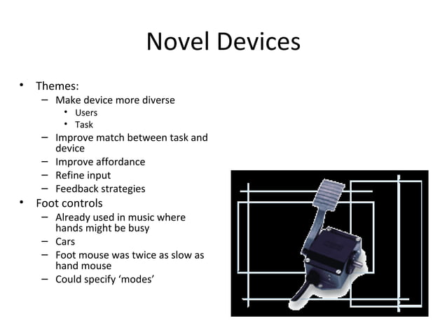 Interaction devices in human Computer Interface(Human Computer ...