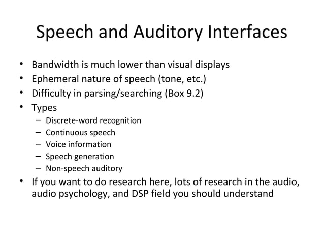 Interaction devices in human Computer Interface(Human Computer ...