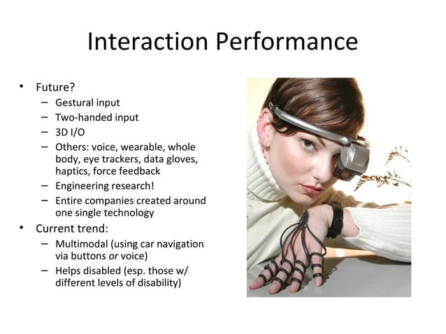 Interaction Devices In Human Computer Interfacehuman Computer