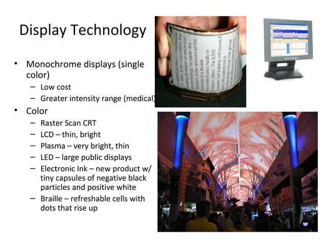 Interaction devices in human Computer Interface(Human Computer ...