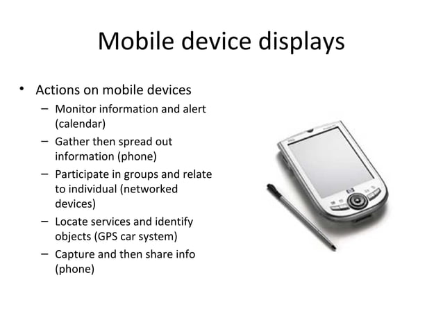 Interaction devices in human Computer Interface(Human Computer ...