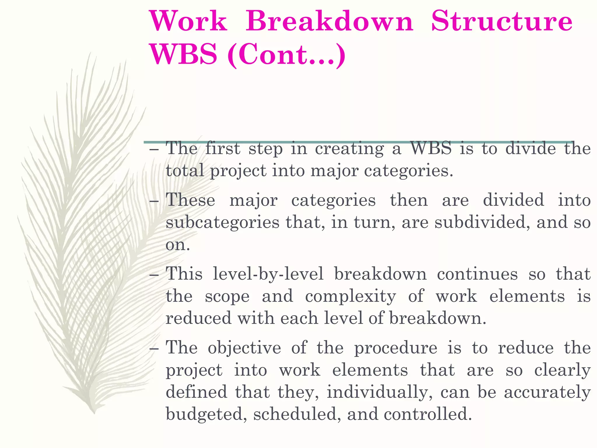 Lect 3 wbs&obs | PDF
