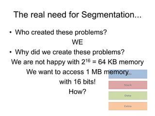 8086 memory segmentation | PPTX