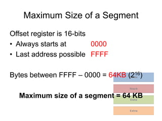 8086 memory segmentation | PPTX