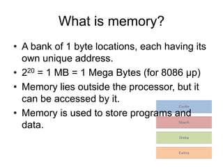 8086 memory segmentation | PPTX