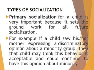 LECT 4..SOCIALIZATION.ppt . | PPT