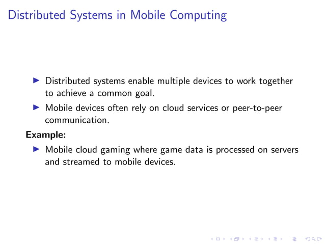Mobile Computing(Ubiquitious computing1) | PPT