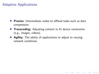 Mobile Computing(Ubiquitious computing1) | PPT