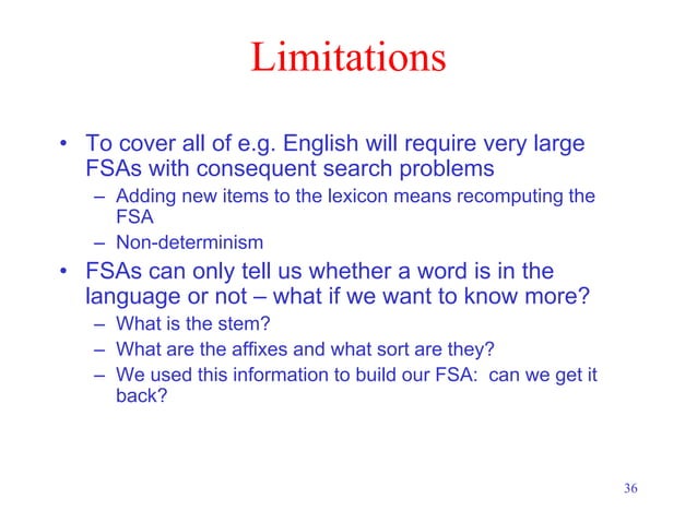 lect4-morphology.ppt | Programming Languages | Computing